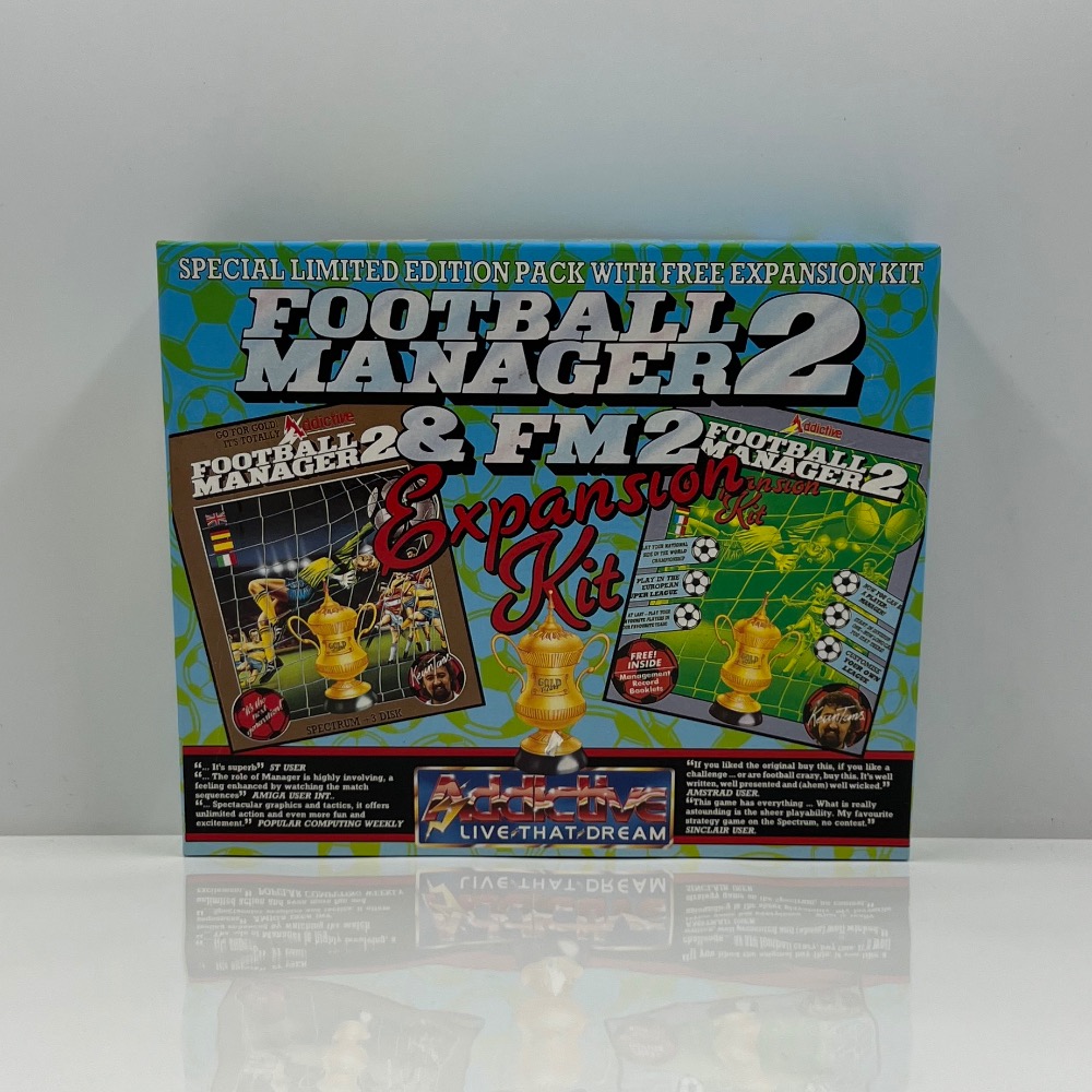 Pre-owned FOOTBALL MANAGER 2 & FM2 EXPANSION KIT SPECTRUM GAME - Own4Less